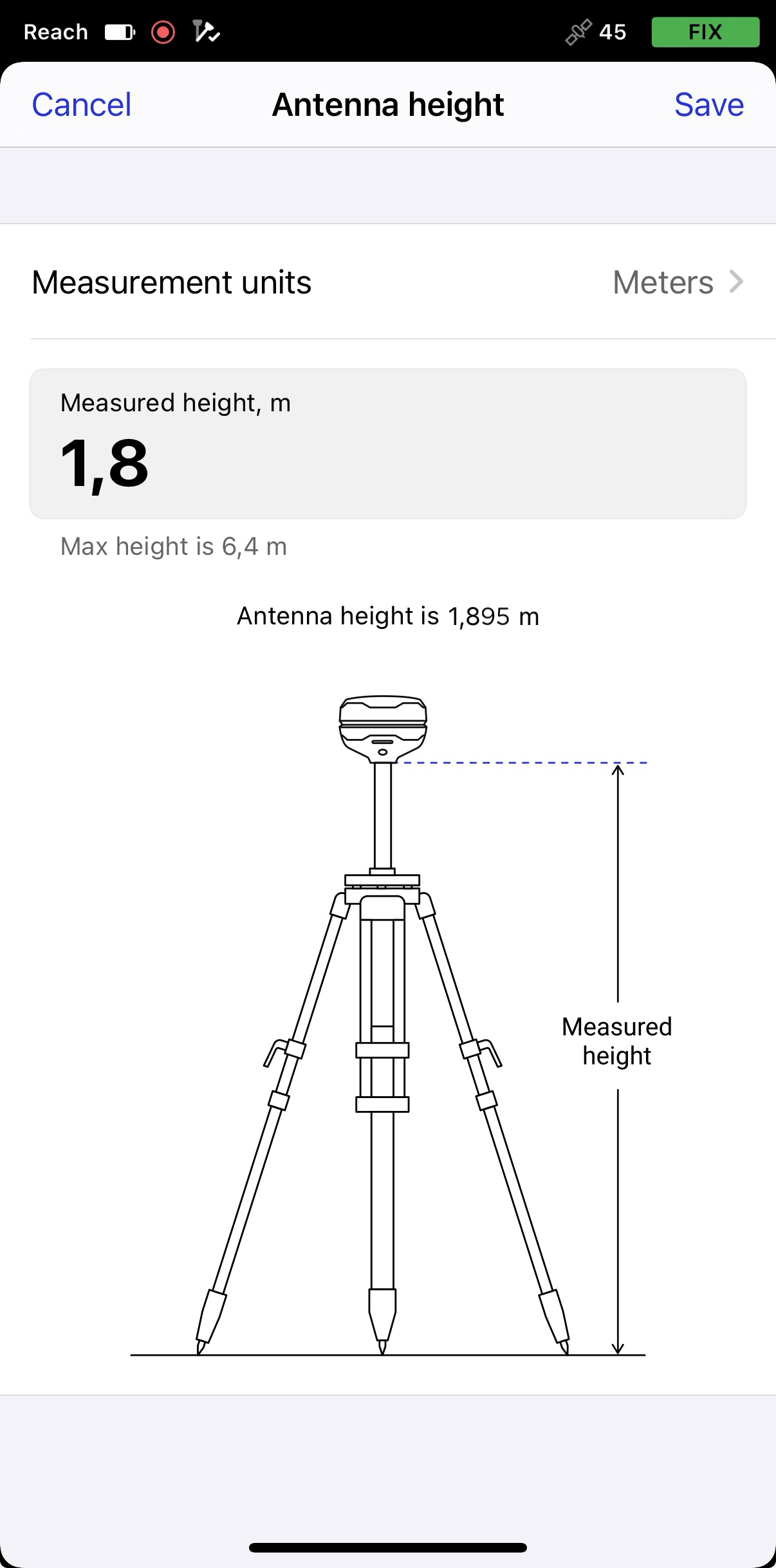 Setting up base position manually | Reach RS4 / RS4 Pro